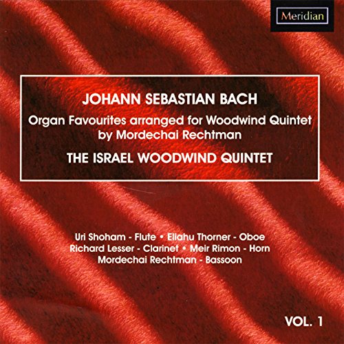 Play Bach: Organ Favourites Arranged for Woodwind Quintet, Vol. 1 by ...