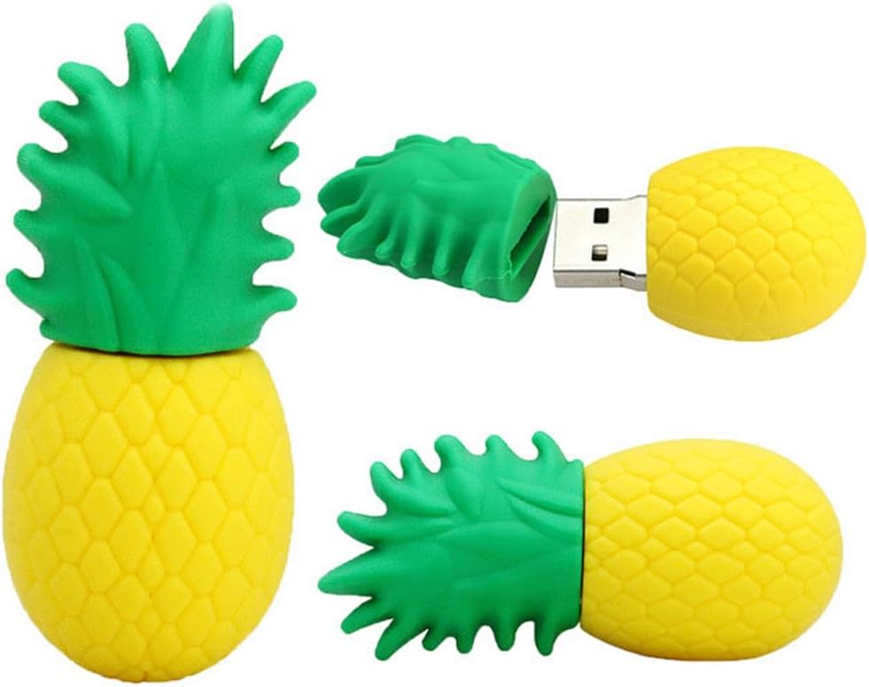 Amazon.com: Aneew Pendrive 32GB Fruit Pineapple USB Flash Drive Memory Thumb Stick U Disk Crown ...