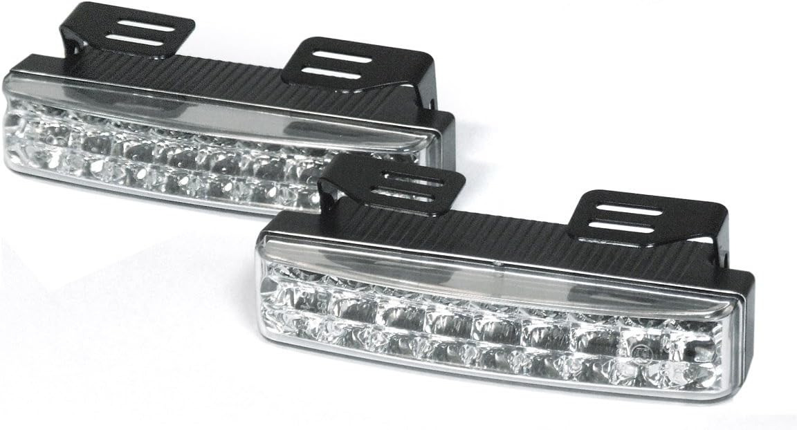Dino 610794 LED Tagfahrlicht/Tagfahrleuchten eckig ECE R87 : Amazon.de ...
