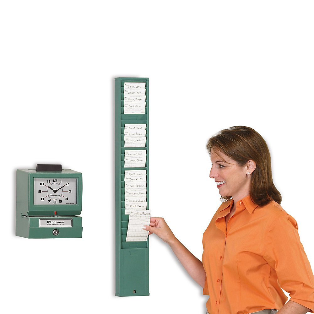 Amazon.com: Acroprint Time Clock - Manual Electric - Month, Date, Hour ...
