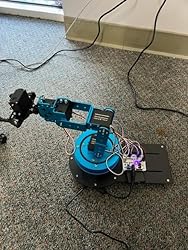 Amazon.com: Robotic Arm Kit 6DOF Programming Robot Arm with 5 Servo, Handle, Mechanical Claw and ...