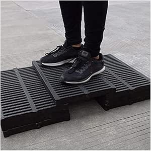 Amazon.com : Drain Strainers, Rectangular Well Cover Resin Plastic ...