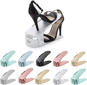 Amazon.com: AKYLDI Shoe Stackers for a Pair of Shoes, Adjustable Shoe ...