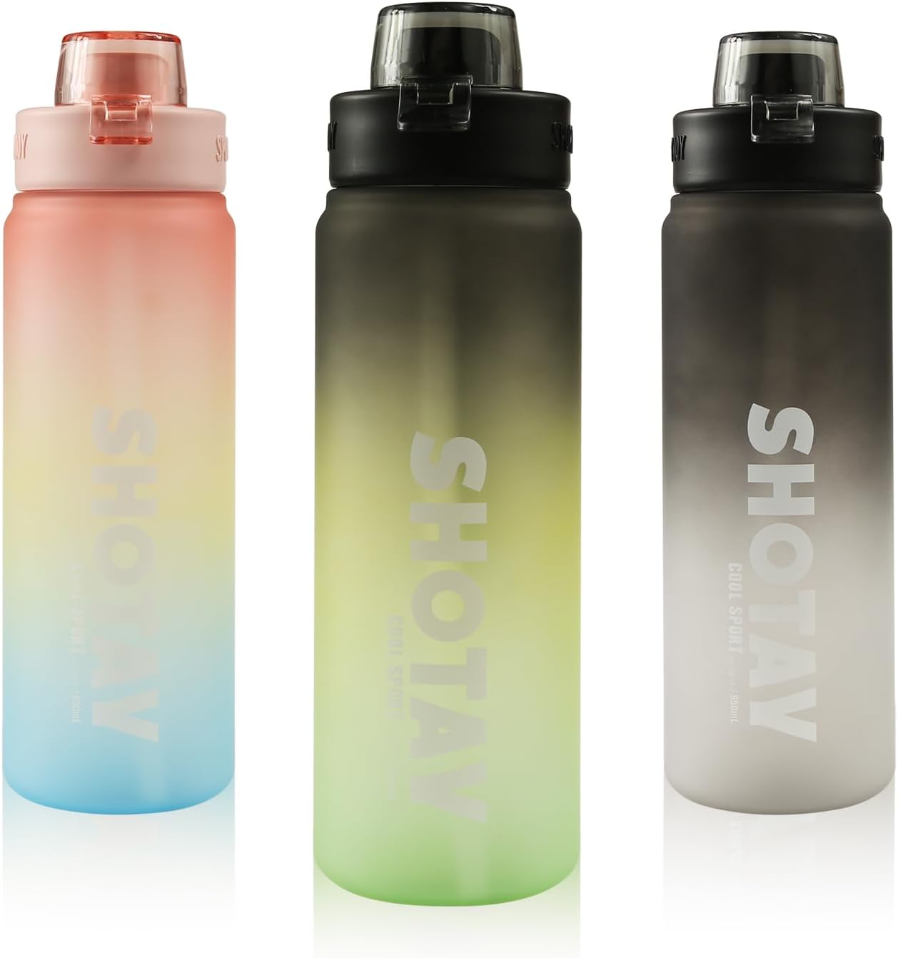 PROIRON Water Bottle 0.5L/1L Leak-Proof Drink Bottle BPA Free USA ...