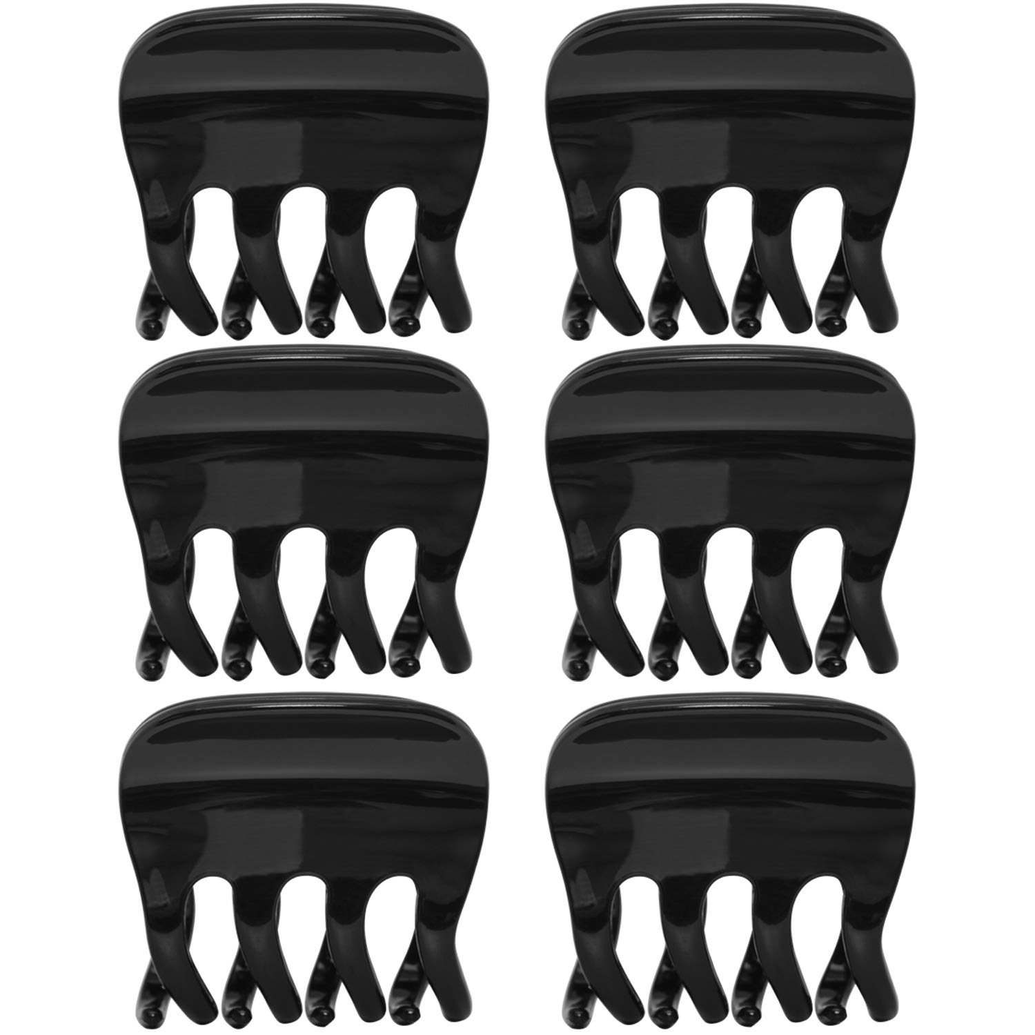 Amazon.com : RC ROCHE ORNAMENT 6 Pcs Womens Plastic Jaw Claw Comb Clamp ...