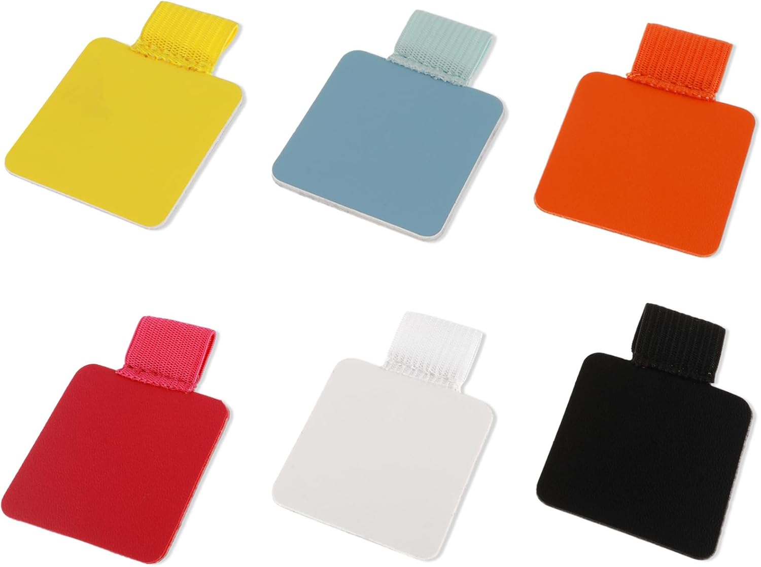 Amazon.com: Dimeho 6 Pack Pen Loop Holders Self-Adhesive Leather ...