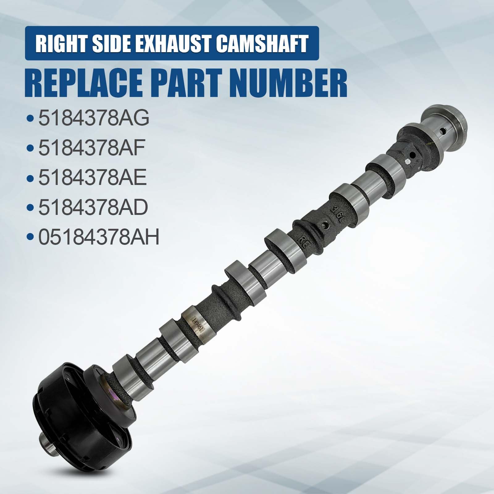 5184378AG Engine Exhaust Camshaft Fit For Chrysler/Jeep/Dodge/RAM ...