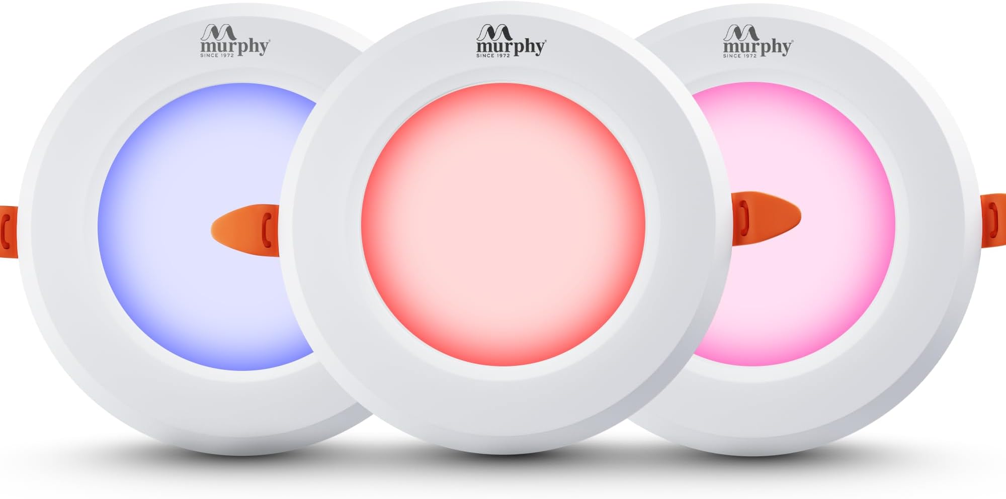 Errol 6W LED Double Color(Blue and White) Round Conceal Panel Ceiling ...