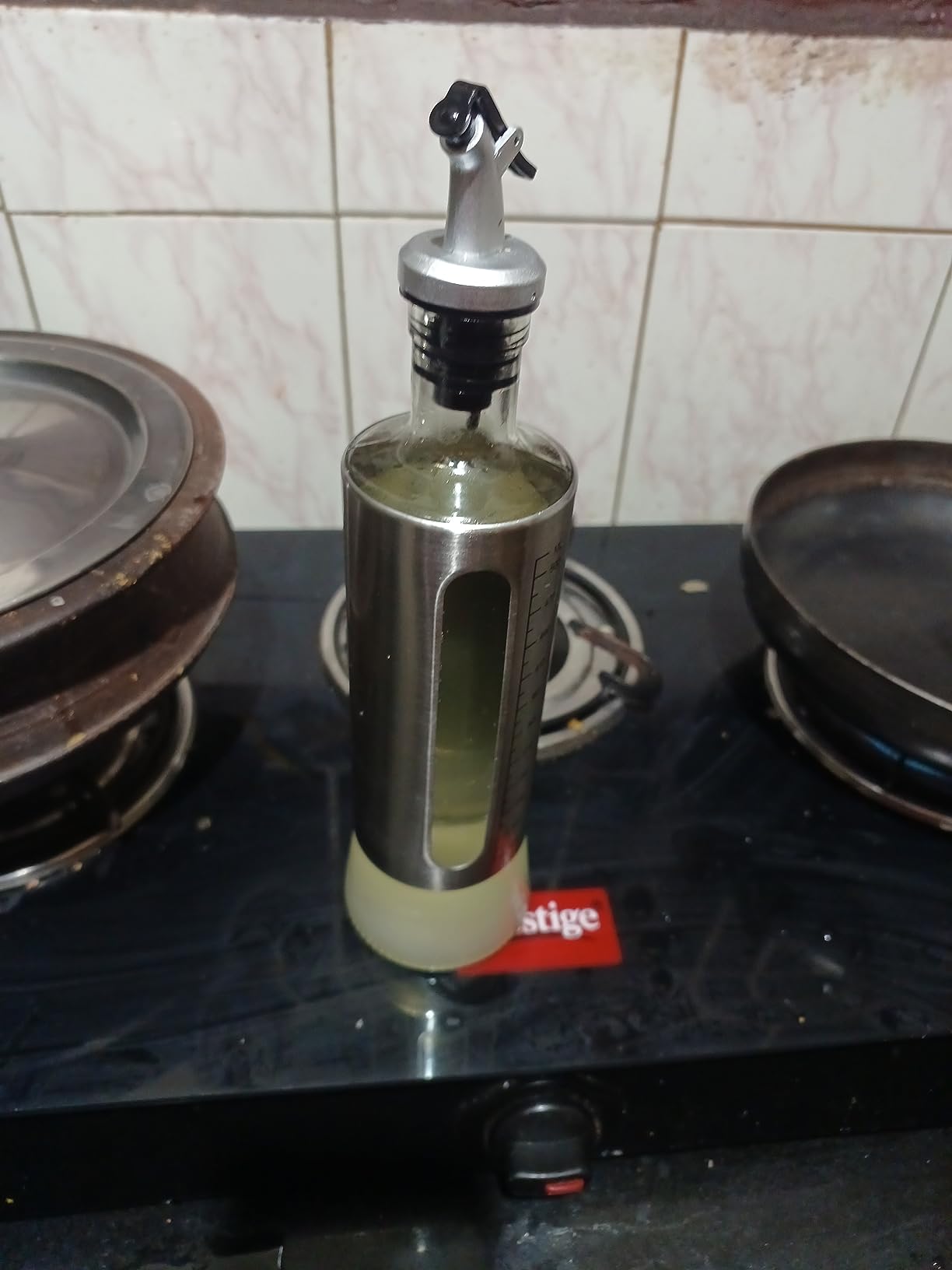 EPIC CUCINA - Stainless Steel Oil Dispenser 500ml - Cooking Oil ...