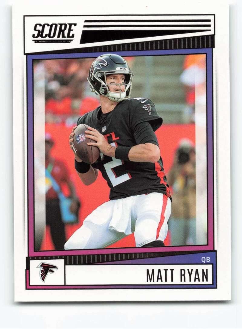 Amazon.com: 2022 SCORE #40 MATT RYAN ATLANTA FALCONS FOOTBALL NFL ...