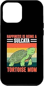 Amazon.com: iPhone 15 Plus Tortoise Mom Sulcata Lover Tortoises Cute ...