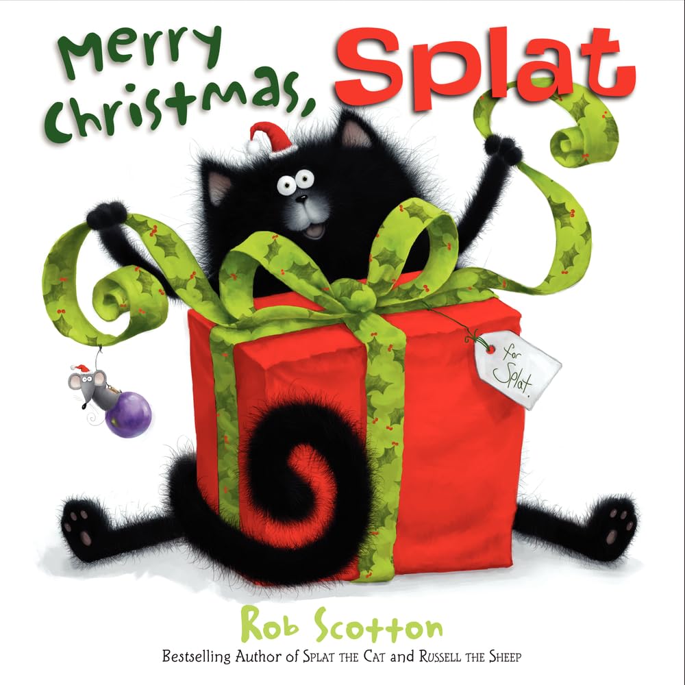 Merry Christmas, Splat: A Christmas Holiday Book for Kids (Splat the ...