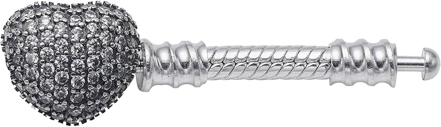 Amazon.com: Pandora style bracelet extenders, extend any European style ...