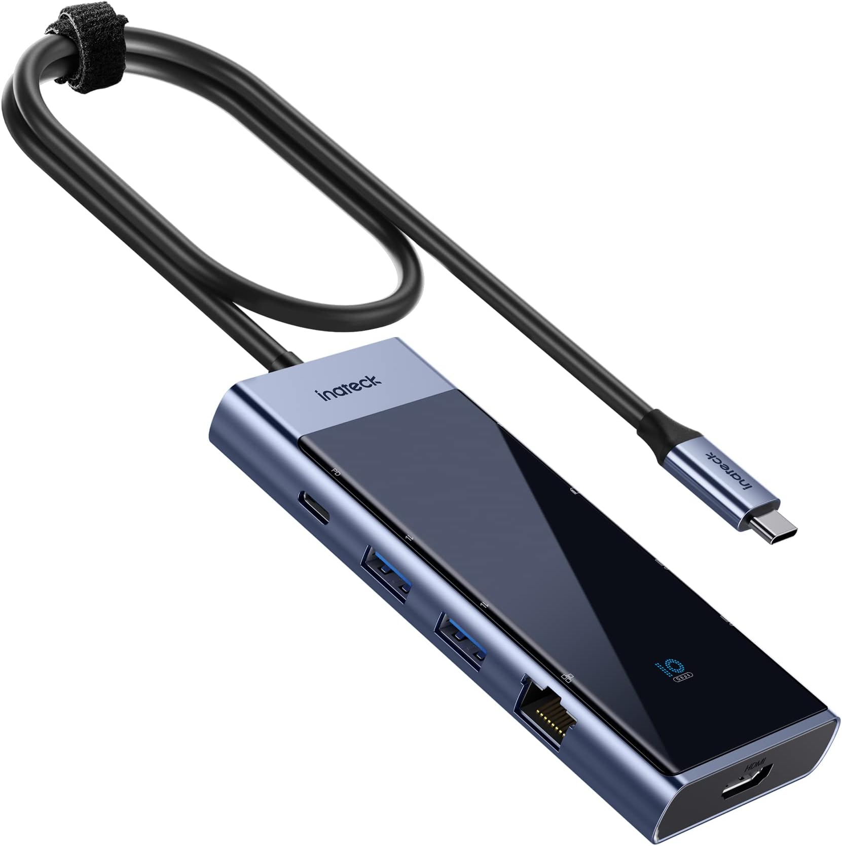 Amazon.com: Inateck USB C Hub, USB 3.2 Gen 2 USB C Hub with 4 USB A ...