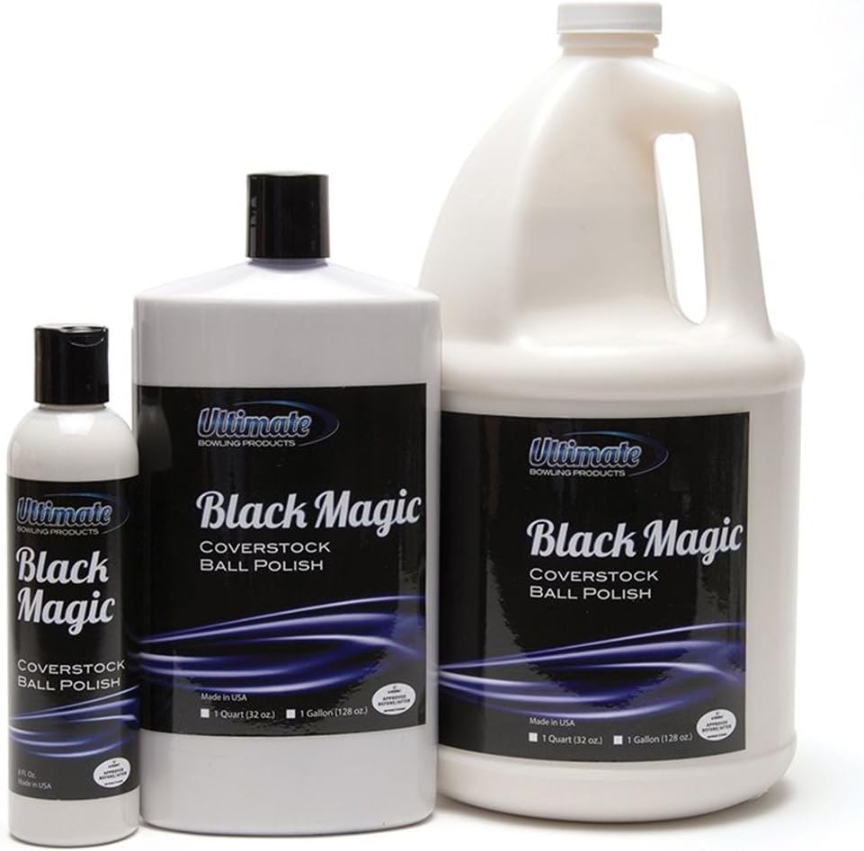 Amazon.com : Ultimate Bowling Black Magic Polish Quart : Bowling Ball ...