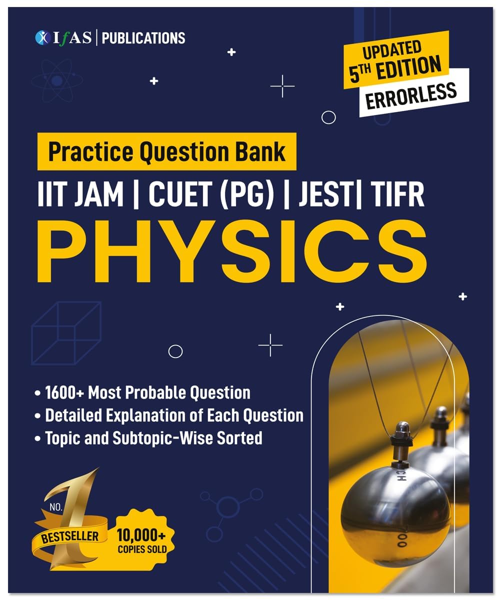 Buy IIT JAM Physics Practice Book 2026 | Topic Wise Sorted 1600 ...