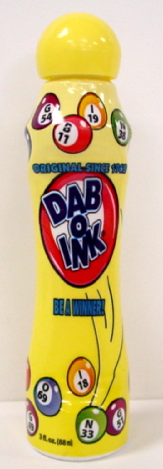 Amazon.com: Dab-O-Ink Six Pack 4oz Assorted Bingo Dauber : Toys & Games