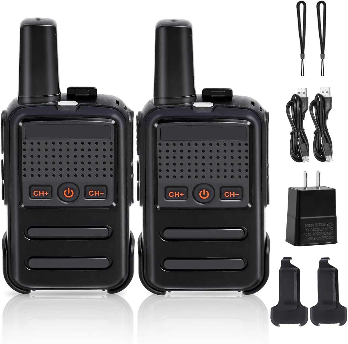 HIFILUZ Radios de Comunicación 99 Channel Largo Alcance Walkie Talkie ...