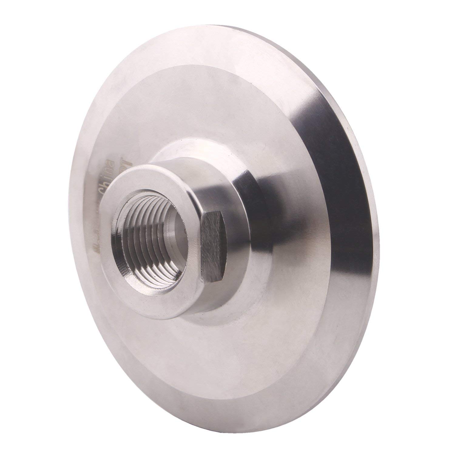 Snapklik.com : Sanitary 3 Inch Tri Clamp To 1/2 NPT Female Tri Clover