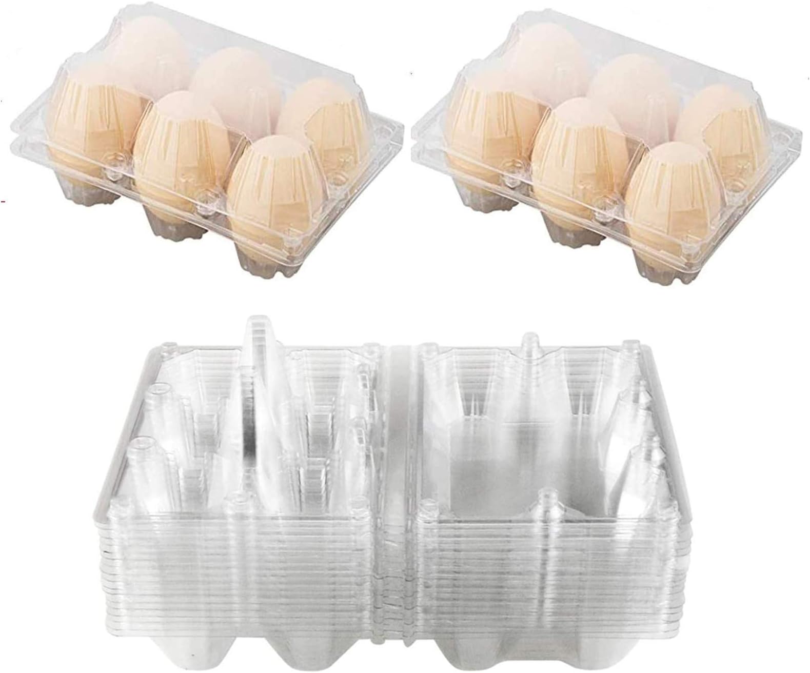 Amazon.com: Pastry Chef's Boutique Clear Plastic Closeable French ...