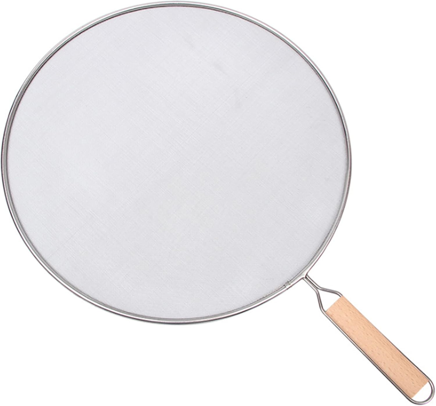 Amazon.com: Atmneris Splatter Screen with Wooden Handle Sturdy ...