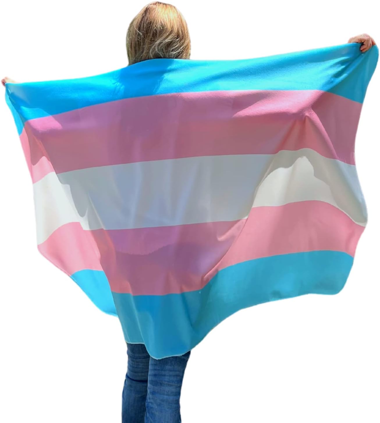 Amazon.com: Trans Flag for Wall | Transgender Pride Banner Tapestry ...