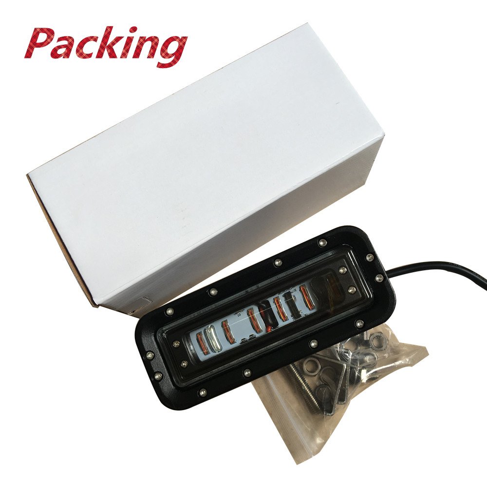 Safety Zone Light 30W LED - Red/Blue Line Beam Warning Light For ...