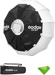 Amazon.com : Godox CS-50T 50cm/20inch Lantern Softbox, Light Modifier ...