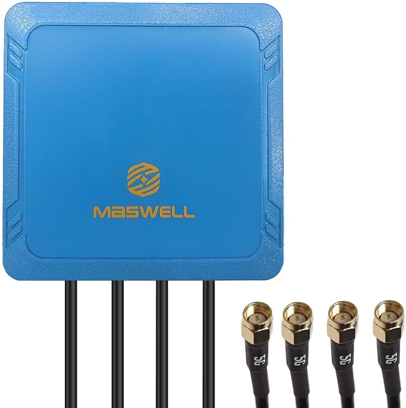 Amazon.com: Maswell 4X4 MIMO 5G External Antenna, Omni BroadBand 700-6000MHz | 4G+ LTE-A 5G NR ...