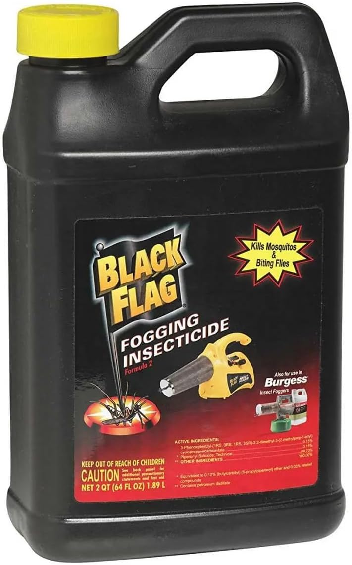 Amazon.com : Black Flag Outdoor Fogging Insecticide, 64 oz, Pack of 3 ...