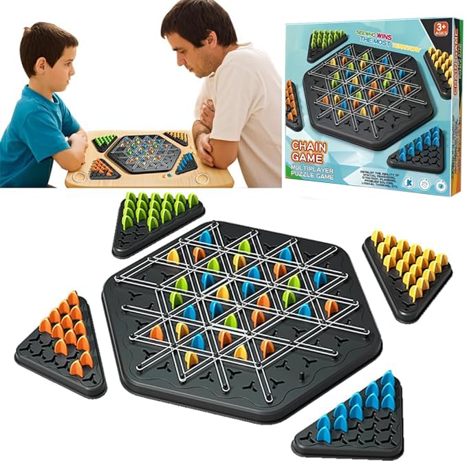 Amazon.com: MENGDUO Chain Game, Multiplayer Puzzle Game for Ages 3 ...