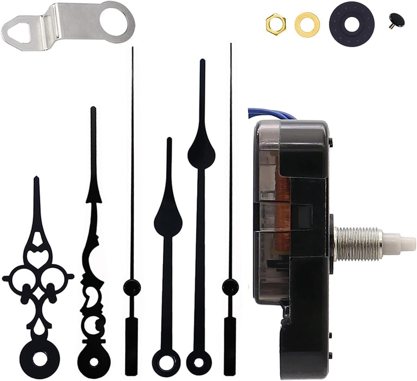 Amazon.com: 1 Set Wall Clock Movement Kit Watch Repair Set Quartz Clock ...