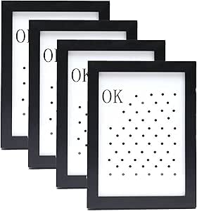 Amazon.com - Generic Picture Frames 5x7 Set of 4 without Mat,Photo ...