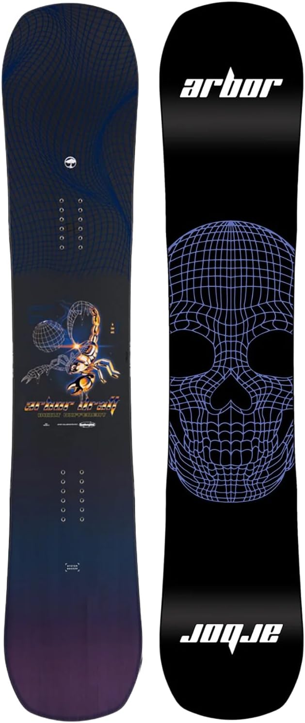 Amazon | Arbor Draft キャンバー スノーボード - メンズ (17520) | Arbor | ボード・ボードセット