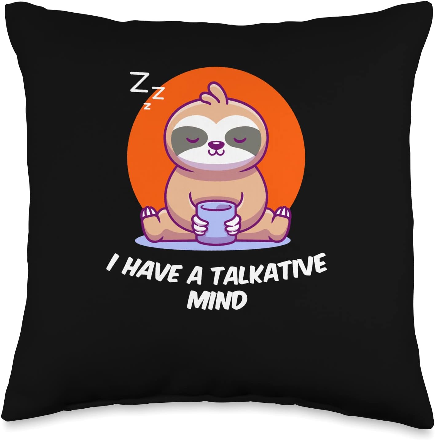Amazon.com: I Have a Talkative Mind Introvert Smart Antisocial Throw ...