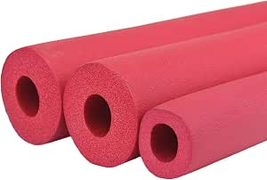 Foam Pipe Insulation Lagging Wrap Roll, Red/Blue Air Conditioning Heat ...