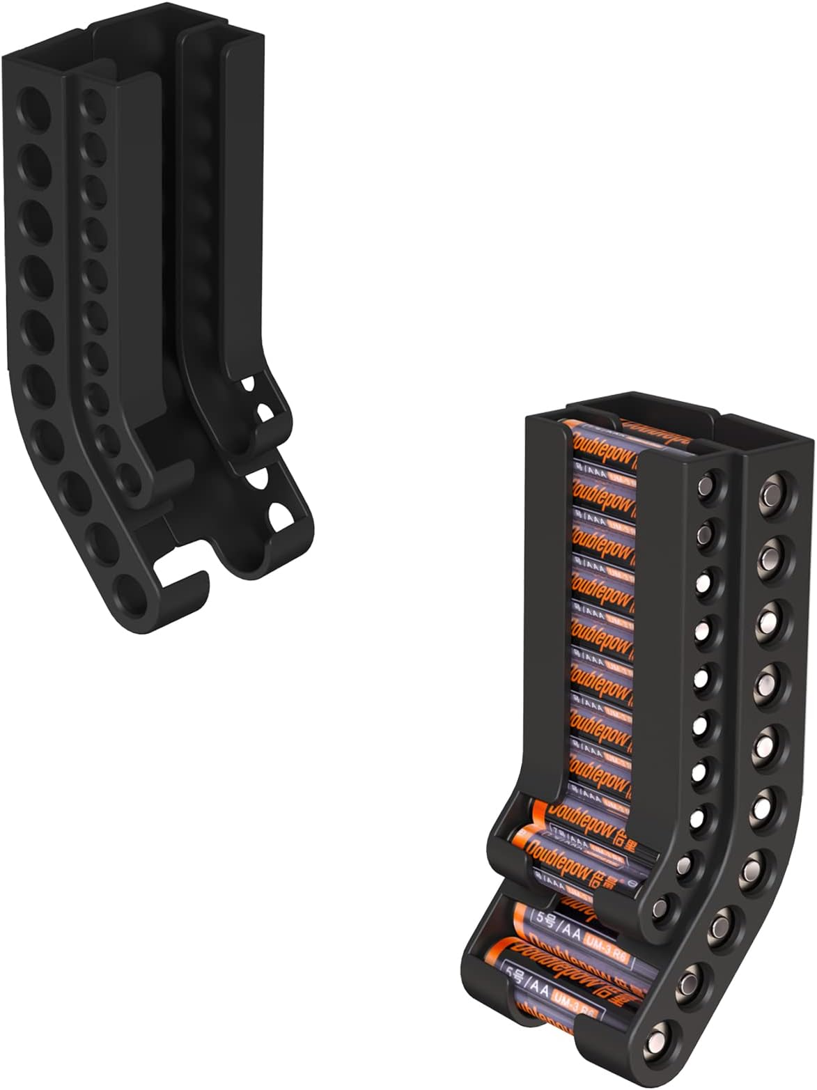Amazon.com: Kalinar Battery Ladder™ for 20 AA Batteries | Clear ...