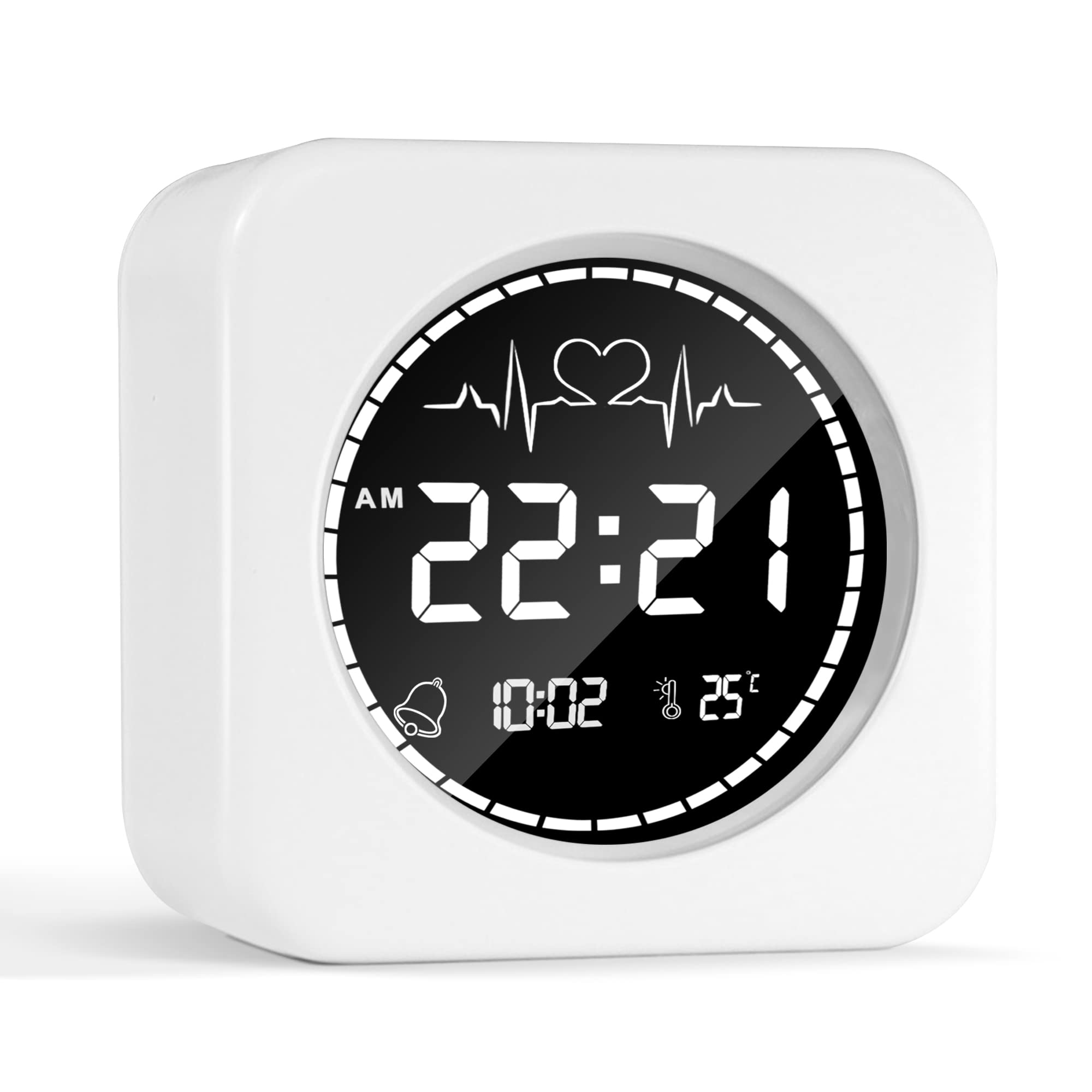 Amazon.com: Betus Digital Travel Alarm Bedside Clock- Auto Dimmable ...