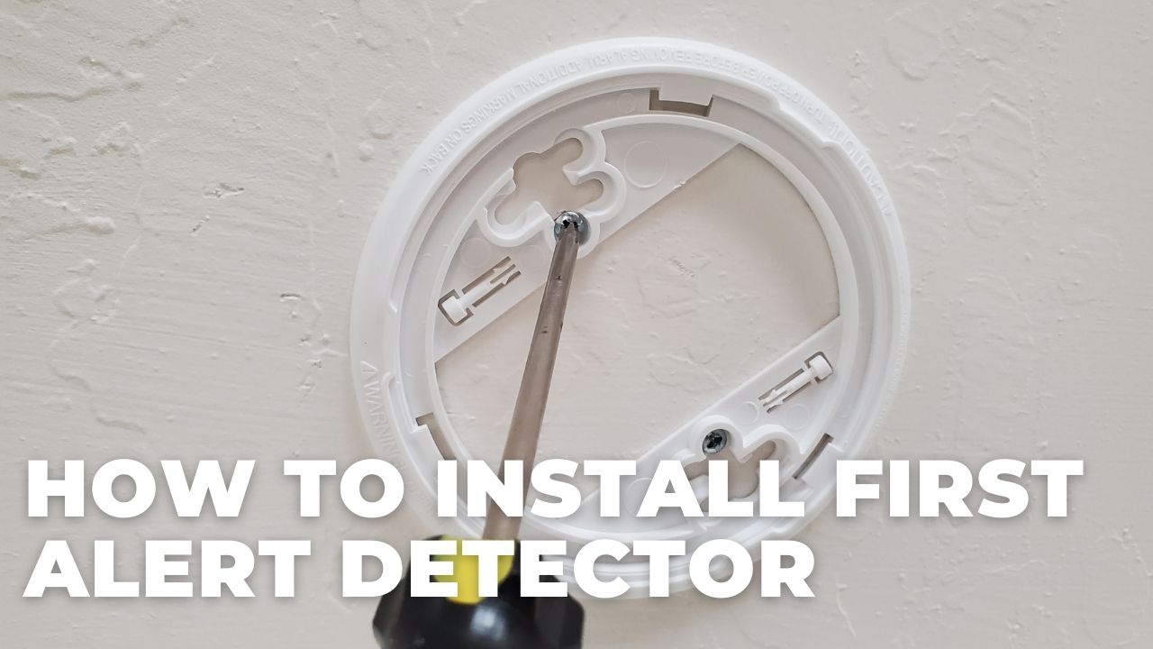 Watch How to Install the First Alert Smoke and CO Detector on Amazon Live