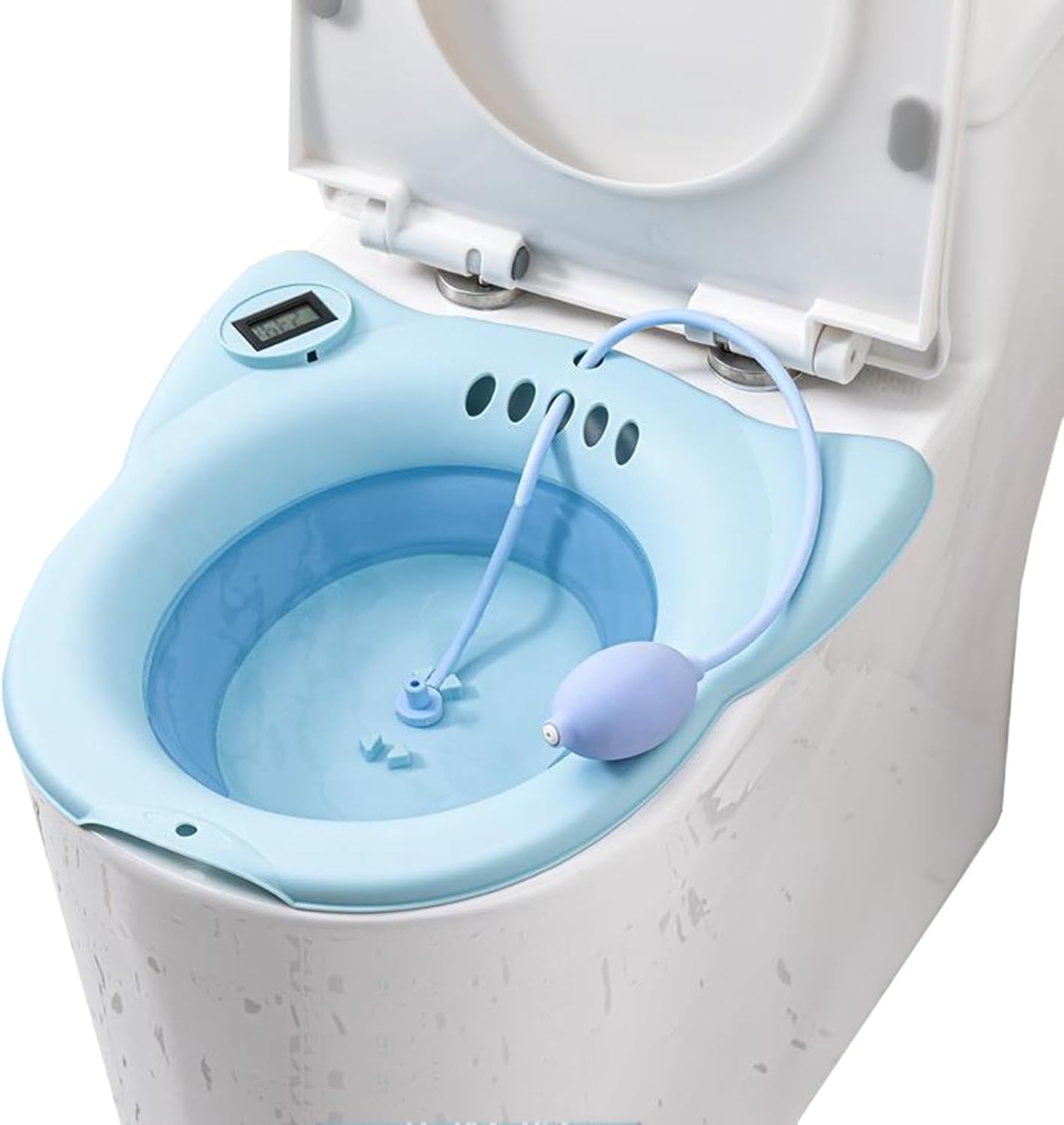 Amazon.com: Electric Sitz Bath for Hemorrhoids Toilet Seat Postpartum Care Sitz Bath Tub for ...
