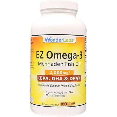 Amazon.com: Physio Omega 3 DPA, DHA, EPA Wild Caught Pure Menhaden Fish ...