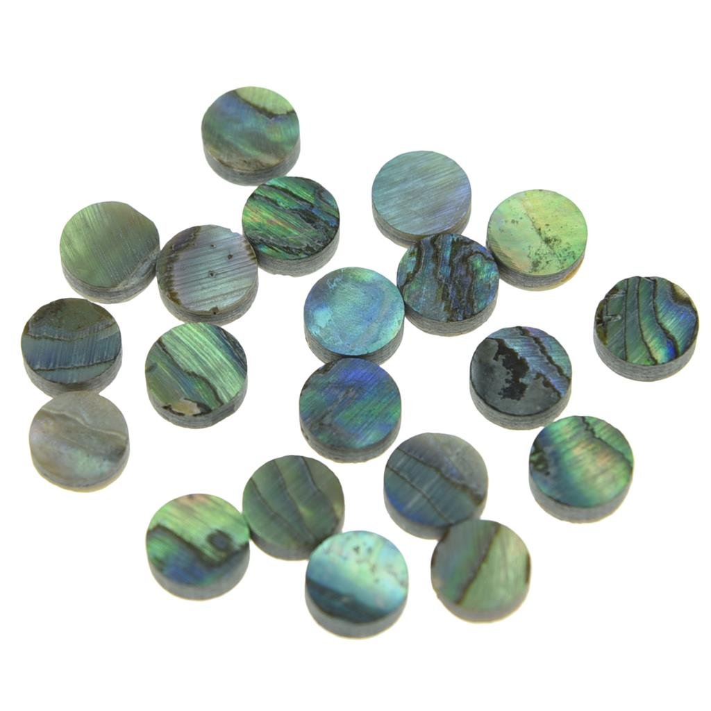 Amazon.com: KAISH 20pcs 6x2mm Natural Paua Abalone Shell Guitar Inlay ...