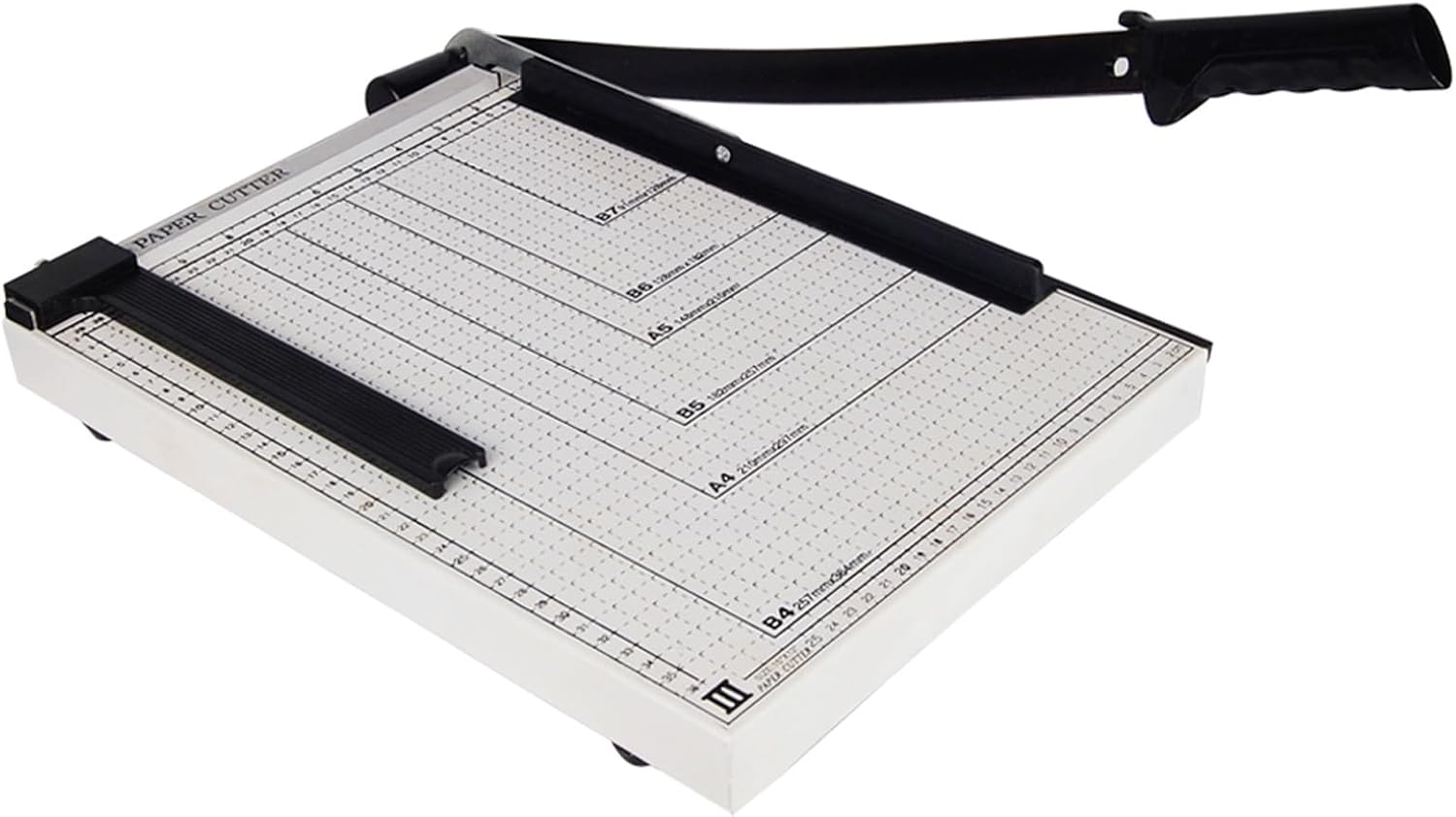 Amazon.com : HeyJiaYu Paper Cutter B4 Stack Paper Trimmer 15" Cut ...