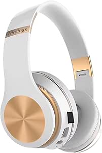 Amazon.com: Generic Over Ear Wireless Bluetooth 5.3 Headphones Foldable ...