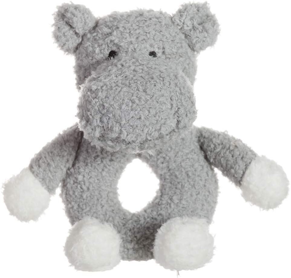 Amazon.com: Apricot Lamb Baby Duck Soft Rattle Toy, Plush Stuffed ...