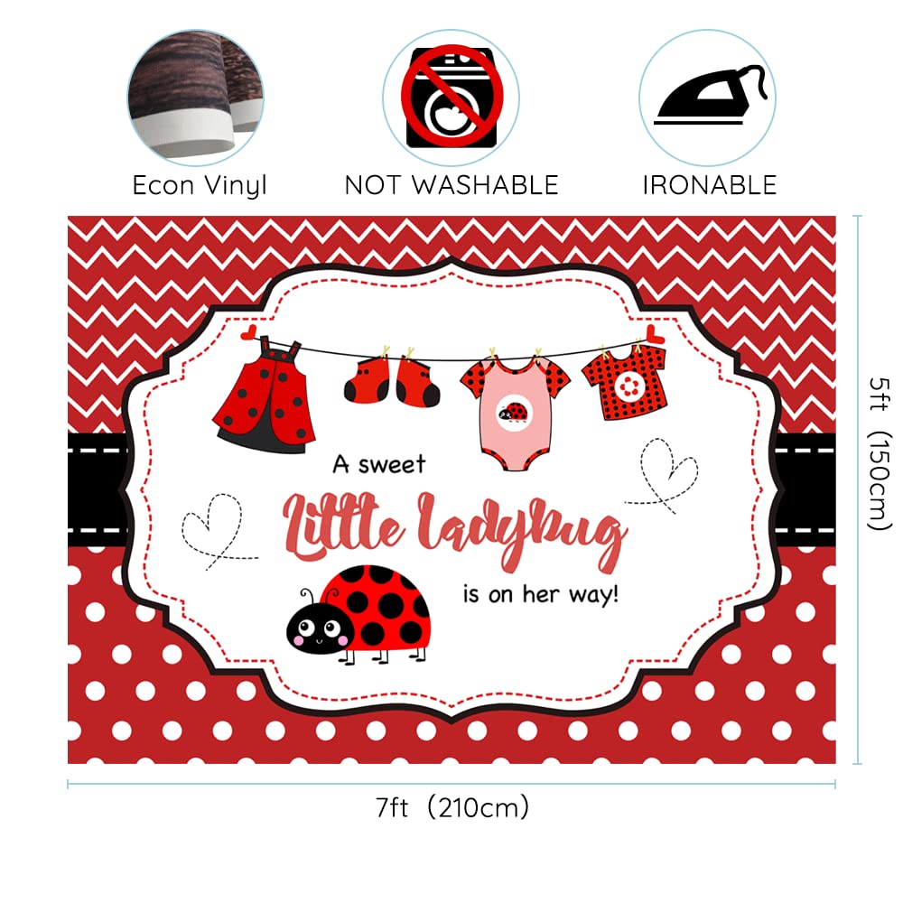 Ladybug Baby Shower For A Background With Stripes Ladybugs Baby Shower