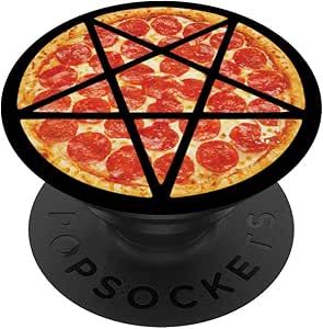 Amazon.com: Pentagram Pizza Satanic Occult Metal Hail Satan Eat Pizza ...