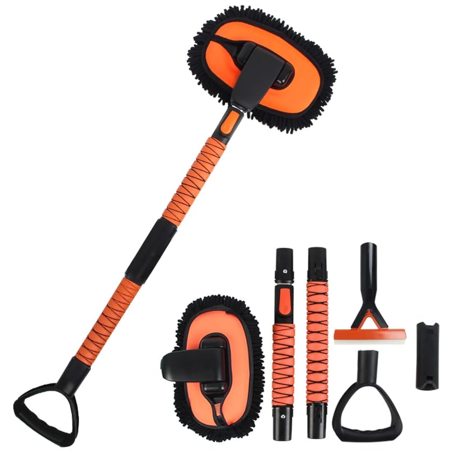 Amazon.com: YeeCopon Extendable Car Wash Brush with Long Handle, 55 ...