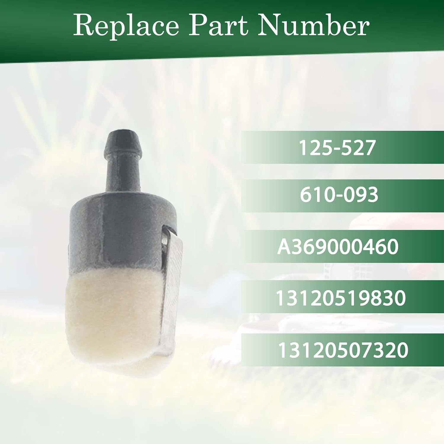 Autoparts 25 Pack Mower Fuel Filter 125-527 Replacement for Echo SRM ...