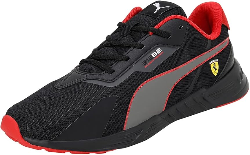 PUMA 307234 01 Zapatos Ferrari Tiburion Unisex Adulto, Negro, Talla 25. ...